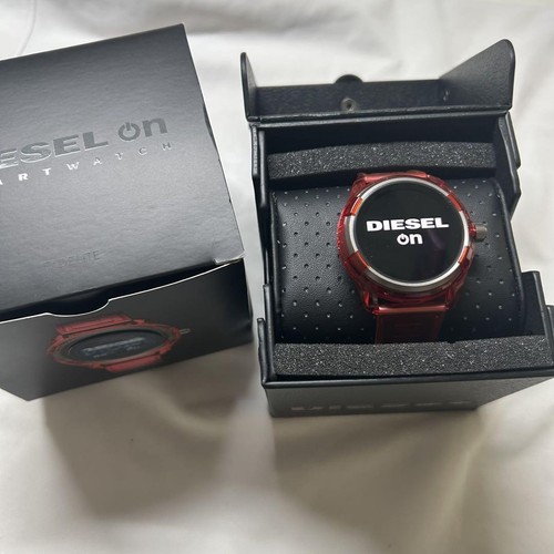 Diesel ON Smart Watch Red Digital Watch for Men Touch Screen | eBay