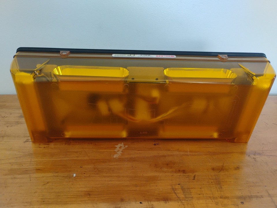 WHELEN 12VDC Amber Mini Light Bar Responder LP Series R2LPPA W3-1 08 | eBay