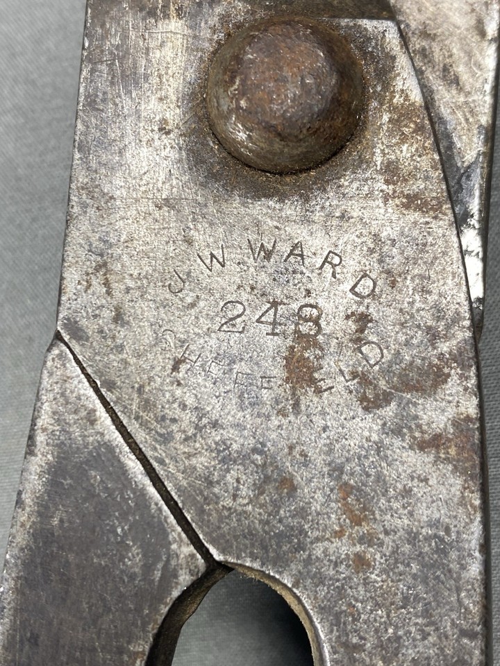 Vintage Straight Tin Snips 12” JW Ward 258 Sheffield | eBay