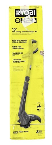 Ryobi ONE+ 18V 10" Cordless String Trimmer / Edger - PCLST01 (Tool Only ...