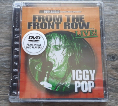 Iggy Pop - From the Front Row...Live (DVD Audio Dolby 5.1, 2003) NEW ...