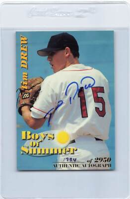 2001 Royal Rookies #BOS2 Tim Drew Indians Signed Auto *H5827 | eBay