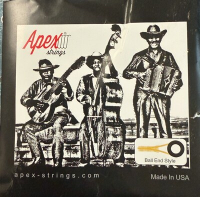 Apex® Hyper Elliptical Stainless SteelCryo "Fara Fara" Bajo Strings ...