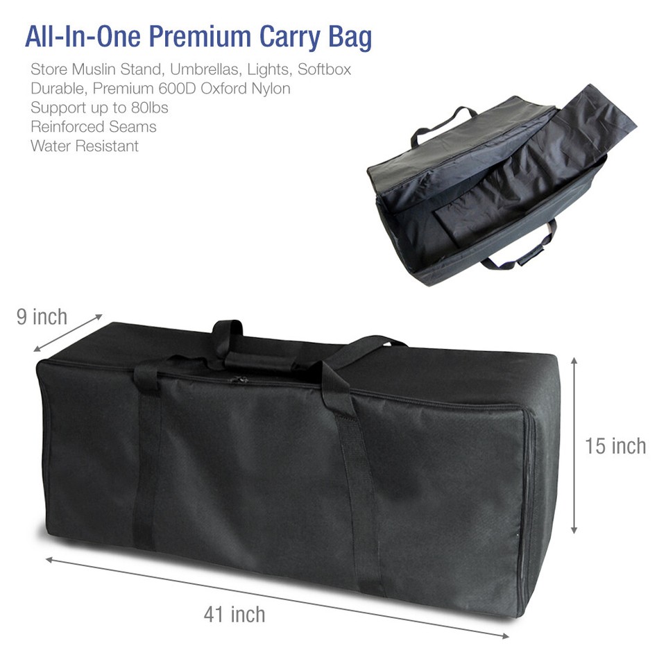 LSP [1-Pack] Large Carrying Bag 42"x17"x9"Photo Studio Tripod Stand ...