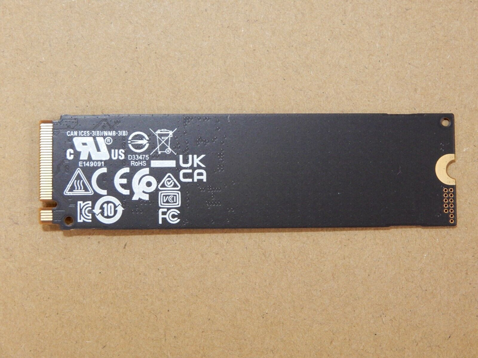 Samsung WD 256 GB M.2 PCIE NVME 2280 SSD Solid State Drive Major Brand ...