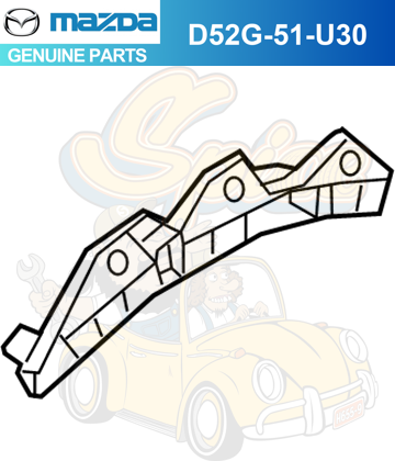 Mazda 2016-2021 CX-3 Right Mount Bracket for Suspension D52G-51-U30 | eBay