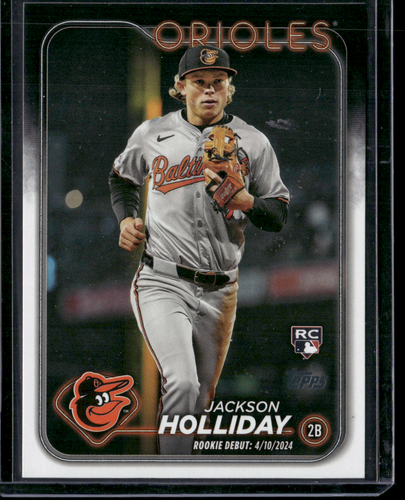 2024 Topps Update JACKSON HOLLIDAY RC #US97 Rookie Debut | eBay