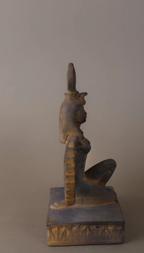 RARE GODDESS ISIS SCULPURE REPLICA STATUE ALTAR EGYPTIAN GODDESS OF ...