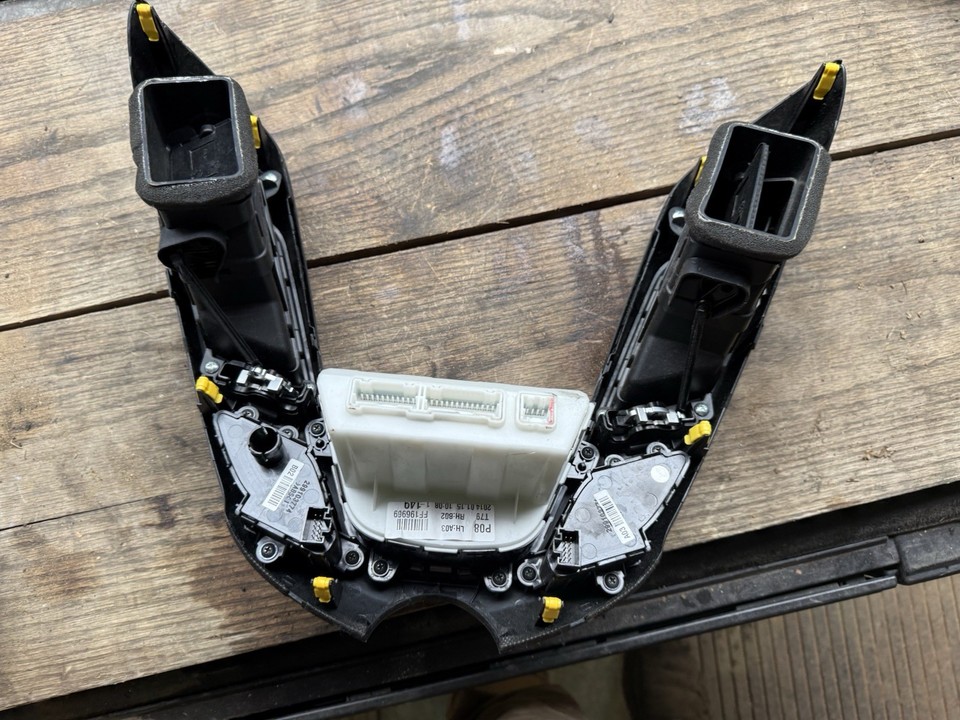 2012-2017 Hyundai Veloster AC Heater Climate Temperature Control Bezel ...