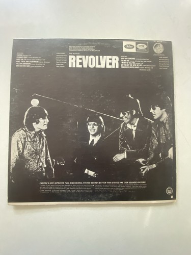 The Beatles 1966 Revolver-Capitol Colorband T2576 Mono Recording | eBay