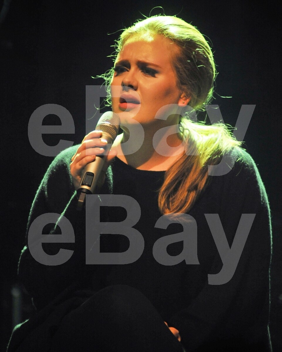 Adele "Singer Live" 10x8 Photo | eBay