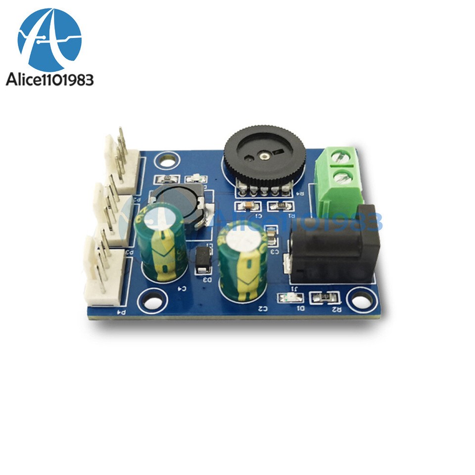 DC 12V 3 Channel Step Down Fan Speed Controller Module 3A | eBay