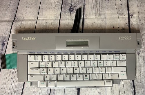 Brother SX 4000 Typewriter Parts Keyboard | eBay