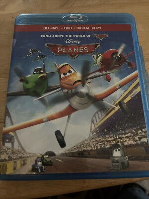 Disney Planes Blu-ray DVD Val Kilmer Dane Cook Gabriel Iglesias Brad Garrett | eBay