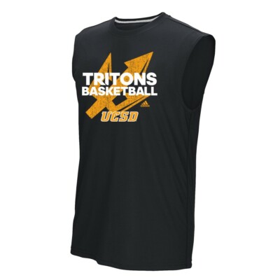 UC San Diego Tritons NCAA Adidas Black Sideline Mantra Basketball Logo ...