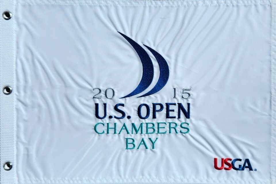2015 US Open Chambers Bay Embr Pin Flag: Jordan Spieth; Masters ...