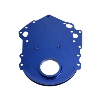 Aeroflow AF64-2019 Billet Timing Cover compatible with 302 351C Blue ...