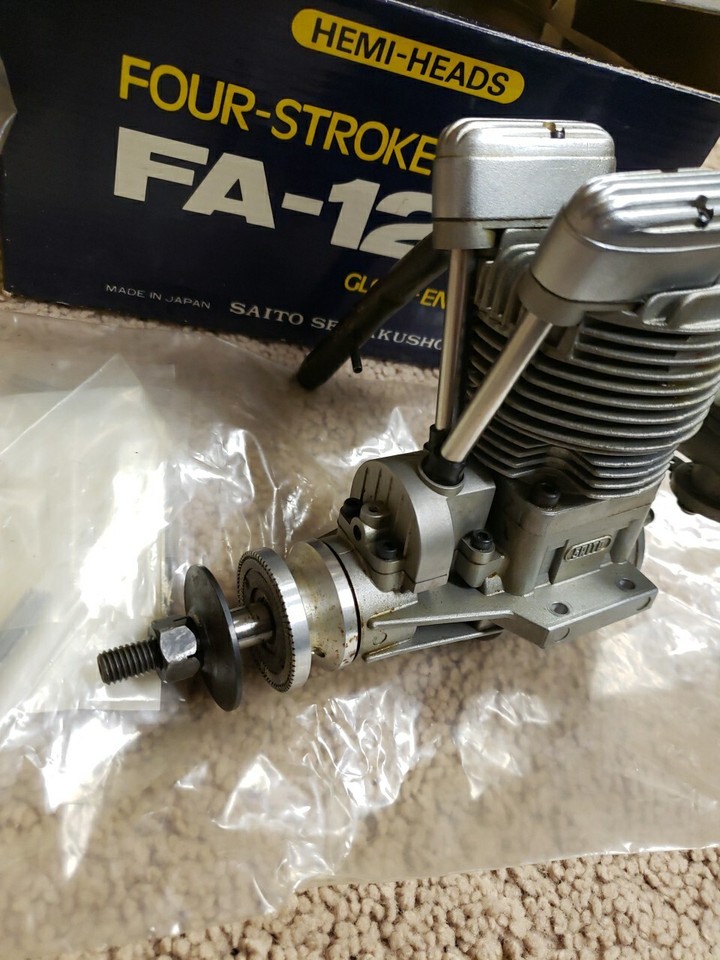 Saito Engine - Saito FA-120 four stroke engine - Nice | eBay