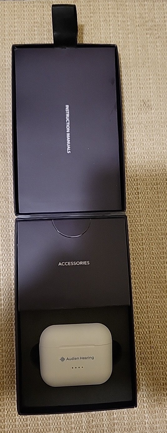 Audien Atom Pro 2 Rechargeable OTC Hearing Aids OPEN BOX NEW | eBay