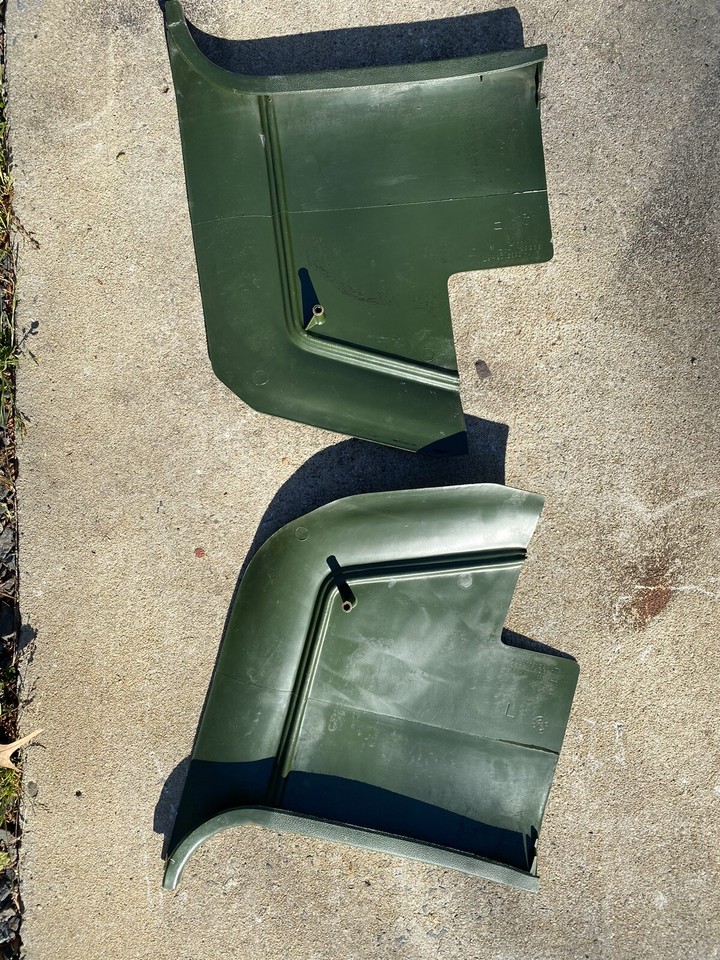 1971-72 MOPAR A-BODY DODGE DART Swinger GREEN Kick PANELS TRIM | eBay