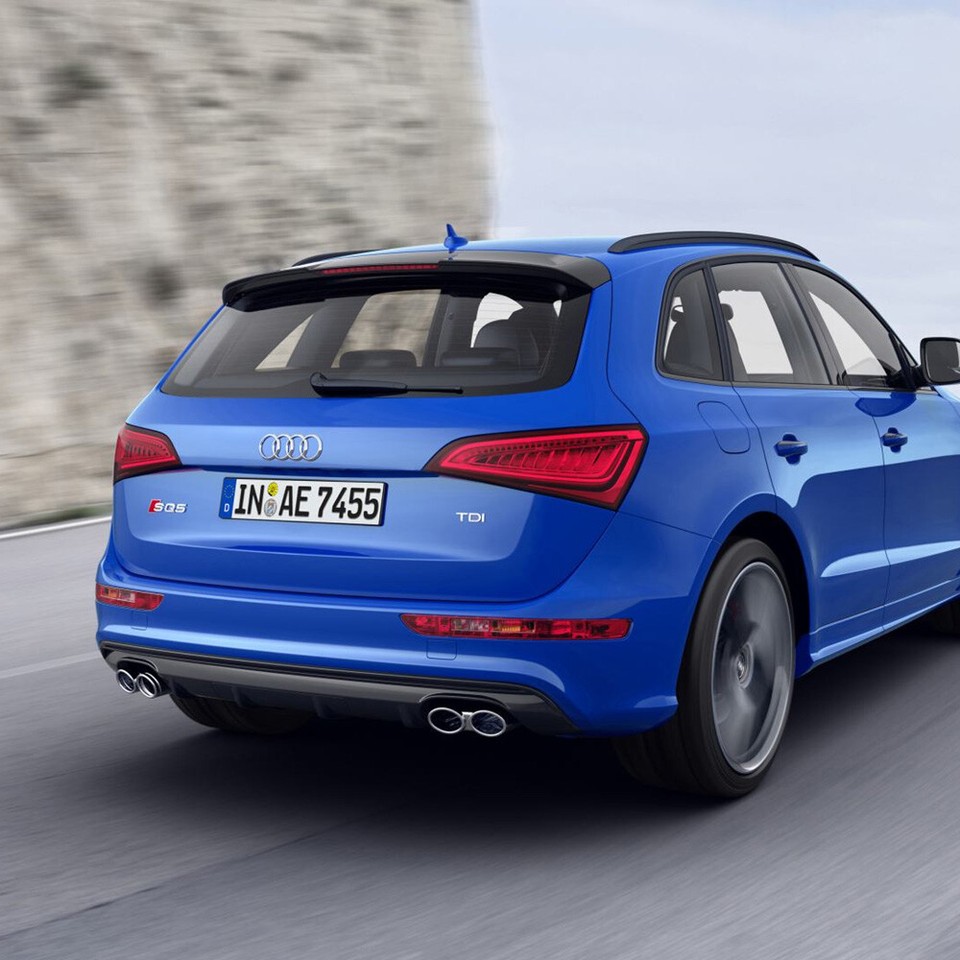 08-20 AUDI OEM Chrome Liftgate Sign Logo Rings Badge Emblem A6 S6 Q5 ...