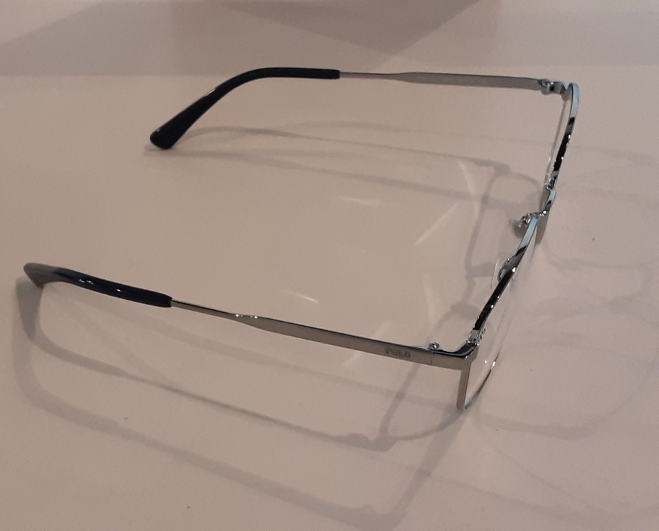 Ralph Lauren Polo Frames PH 2214 9030 Silver 54-18-145 W/Case | eBay