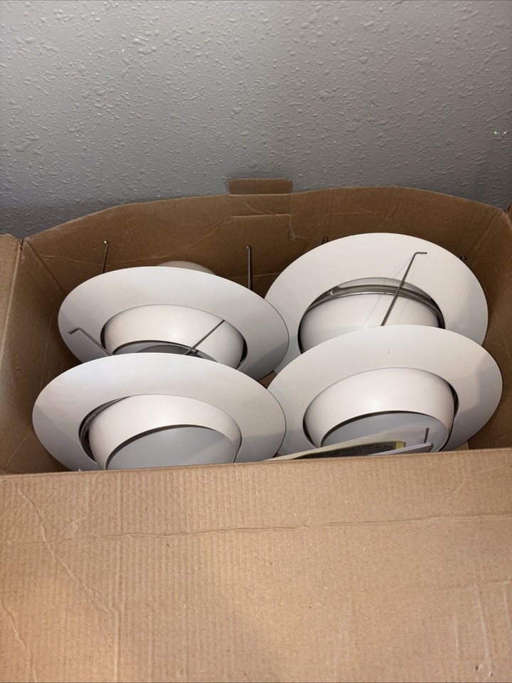Feit Electric Integrated LED Retrofit Recessed Light Trim Kit 5" 6" (4 ...