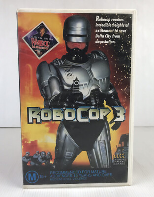 RoboCop 3 VHS Big Box Tape Movieland Ex-rental | eBay