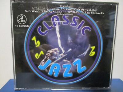 Classic Jazz - Various Artists - 3 CD Set - MINT condition - E23-736 ...