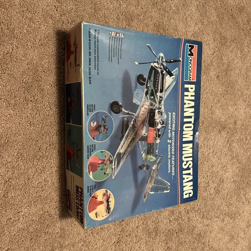 VTG.(1979) MONOGRAM,PHANTOM P-51 MUSTANG, Model Kit Plane,KIT | eBay