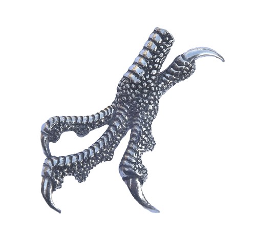 Talons Birds Claw Bird Hand Made in UK Pewter Lapel Pin Badge | eBay
