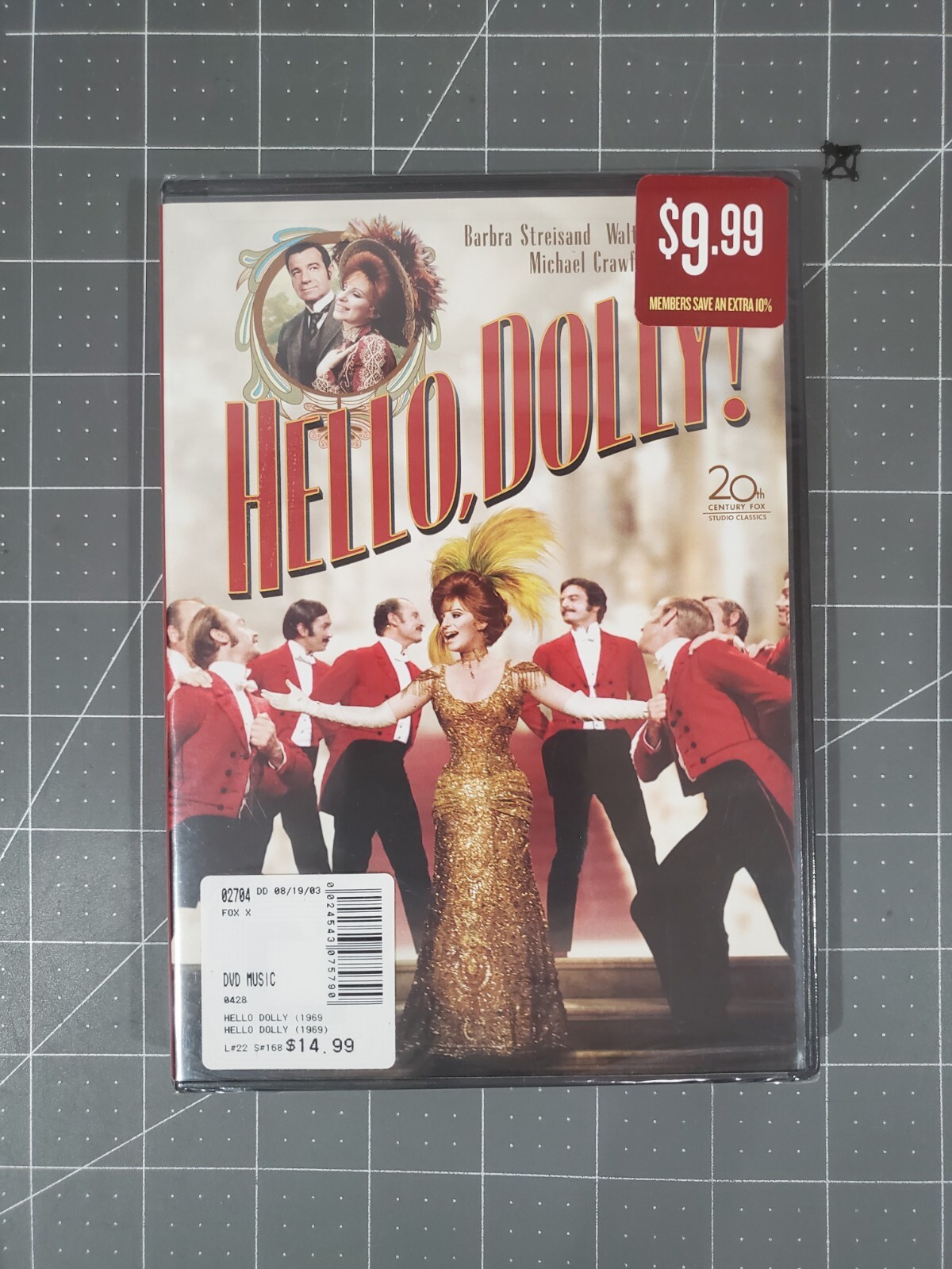 Hello Dolly DVD New Sealed Barbra Streisand Walter Matthau Michael ...