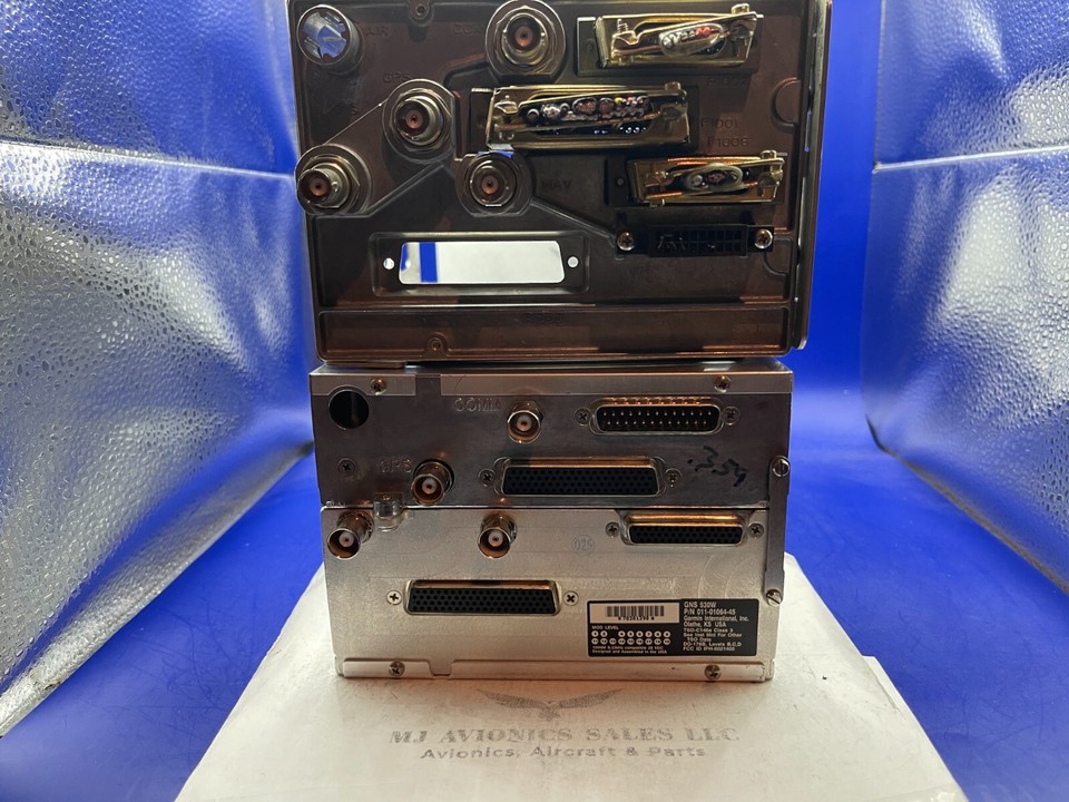 GARMIN GNS 530W WAAS GPS/NAV/COMM 14/28 VDC P/N 011-01064-45 WITH FAA ...