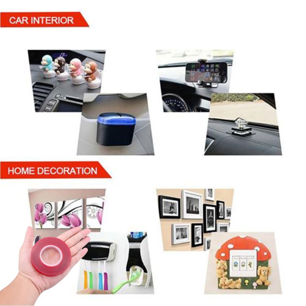 Auto Elastic Adhesive Tape Double-sided Adhesive Transparent Car ...