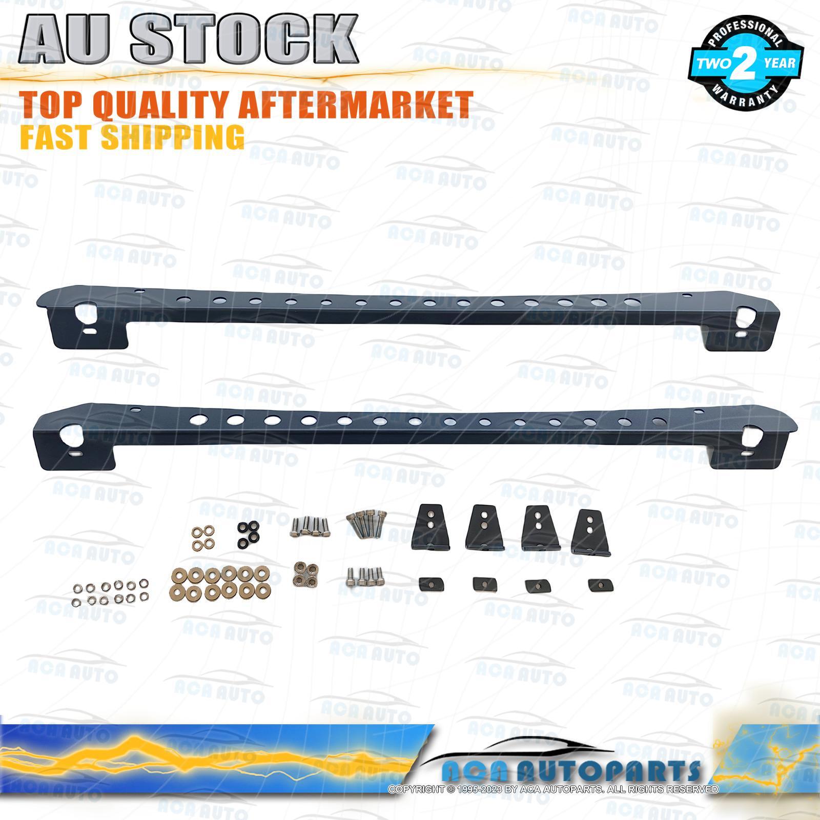 Fit Mitsubishi Triton MQ MR 2016-2022 Black Heavy Duty Steel Backbone ...