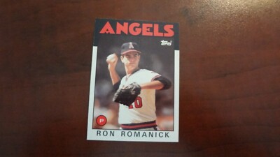 1986 TOPPS #733 RON ROMANICK BASEBAL CARD | eBay