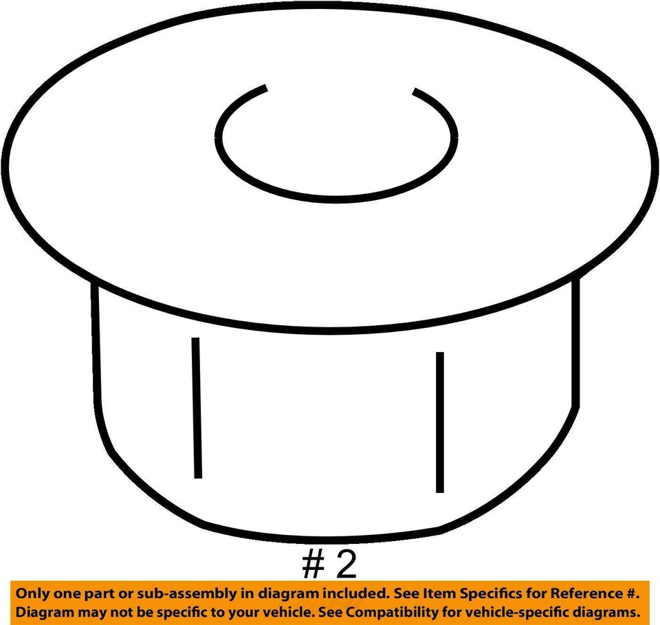 GM OEM 18-24 Camaro,Enclave,Traverse,XT5 Trunk Lid Spoiler-Spoiler Nut ...