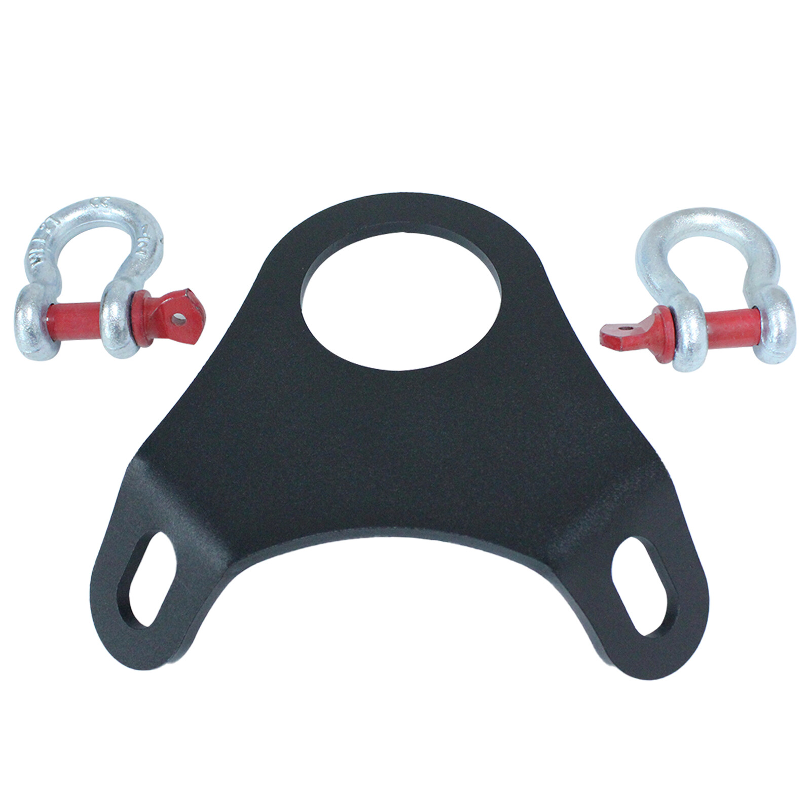 Set of 1 New 5th Wheel Connection Safety Chains Plate with 1/2in ...