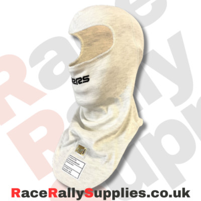 RRS FIA Race Rally - Open Face Balaclava - White - Flamproof | eBay UK