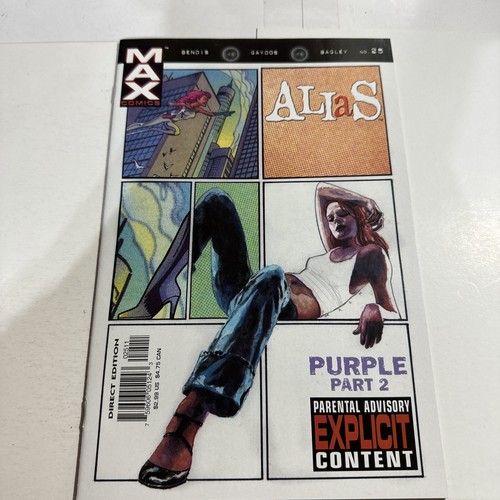 Alias #25 Marvel Max Comics 2003 'Purple Part 2' 9.0 AC1 | eBay