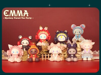 Popmart EMMA Toy Figurine Blind Box Mystery Forest Lolita Cute Tea ...