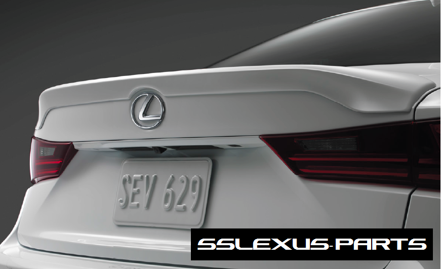 Lexus IS350 (2016-2018) OEM Genuine TRUNK REAR LIP SPOILER (Redline Red ...