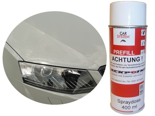 1x Farbspray 400ml Basislack Skoda LF7A Steel Grey Autolack Grau Tuning ...