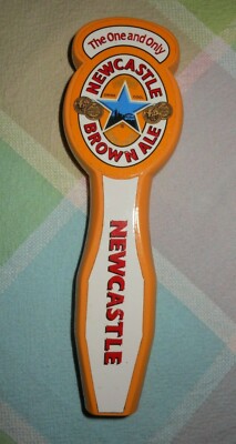 NEW CASTLE Beer Bar Tap Handle. 7" "The One and Only" | eBay