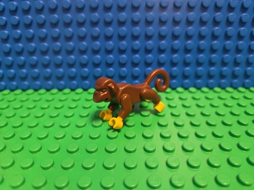 Lego Monkey Minifigure Animal Brown 2550c01 Pirates Vintage Lot CMF ...