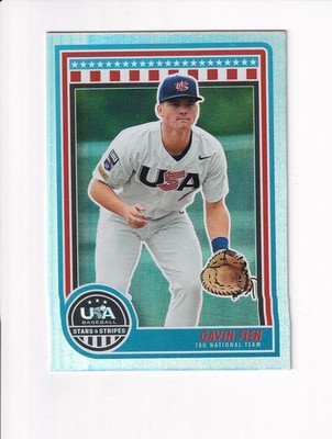 2025 Panini USA BASEBALL STARS & STRIPES H2 GAVIN FIEN (X) | eBay