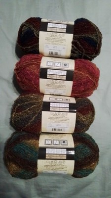 Rainbow Boucle Yarn lot of 4 | eBay