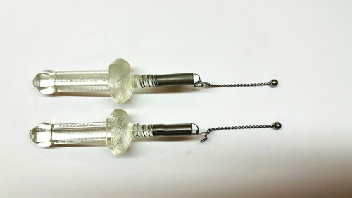 Vintage Set Of 2 Silex LOX-In Glass Filter Rods With Springs Percolator ...