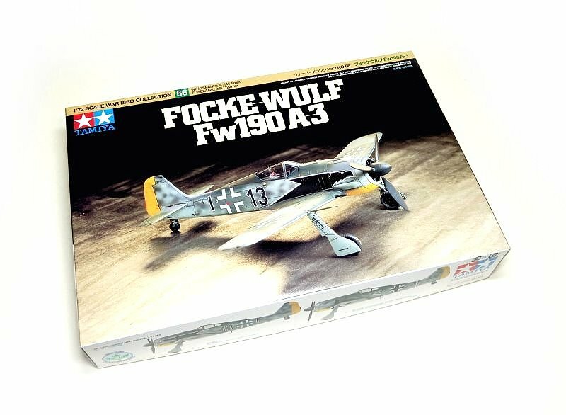 Tamiya Aircraft Model 1/72 Airplane War Bird 66 Focke Wolf Fw190 A-3 ...