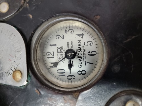 Vintage DETEX Newman Watchman Guardsman Time Clock With Strap UNTESTED ...